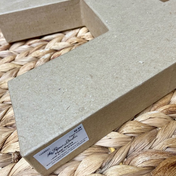 Office | Nwt 16 Tall Letter A Paper Mache | Poshmark